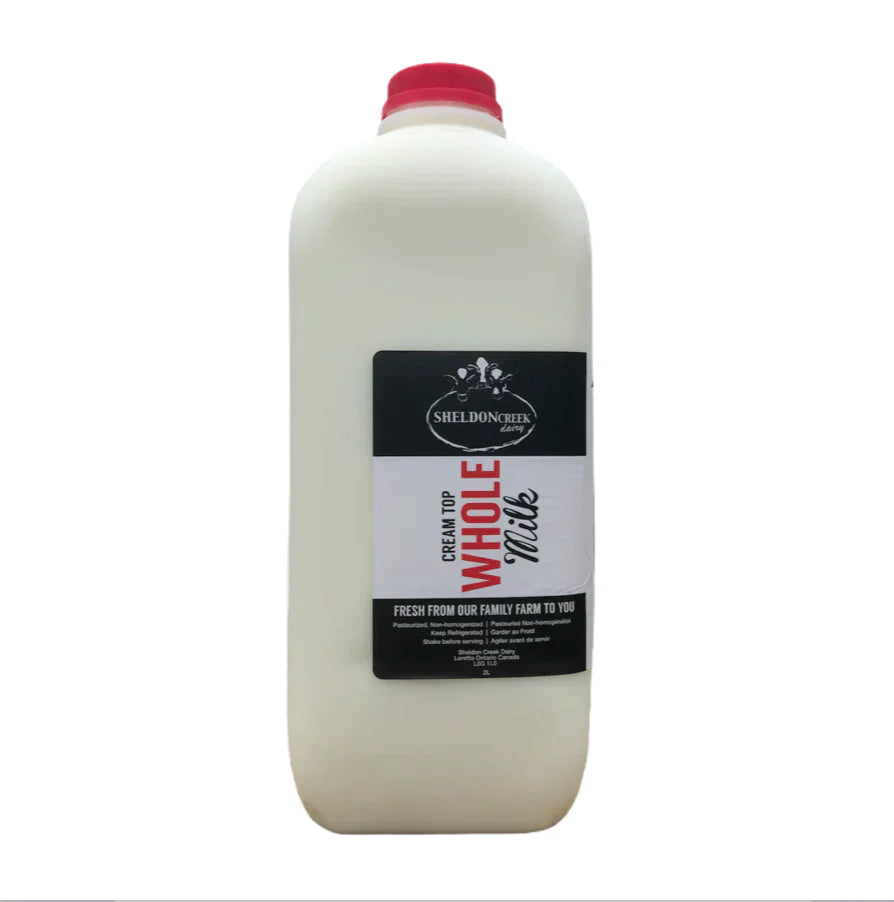 Cream Top, Whole Milk FD – Small Scale Farms