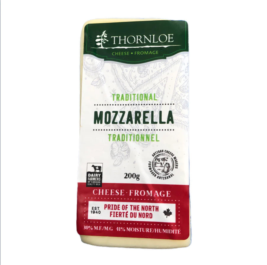 Mozzarella Cheese (Grassfed) 200g – Small Scale Farms
