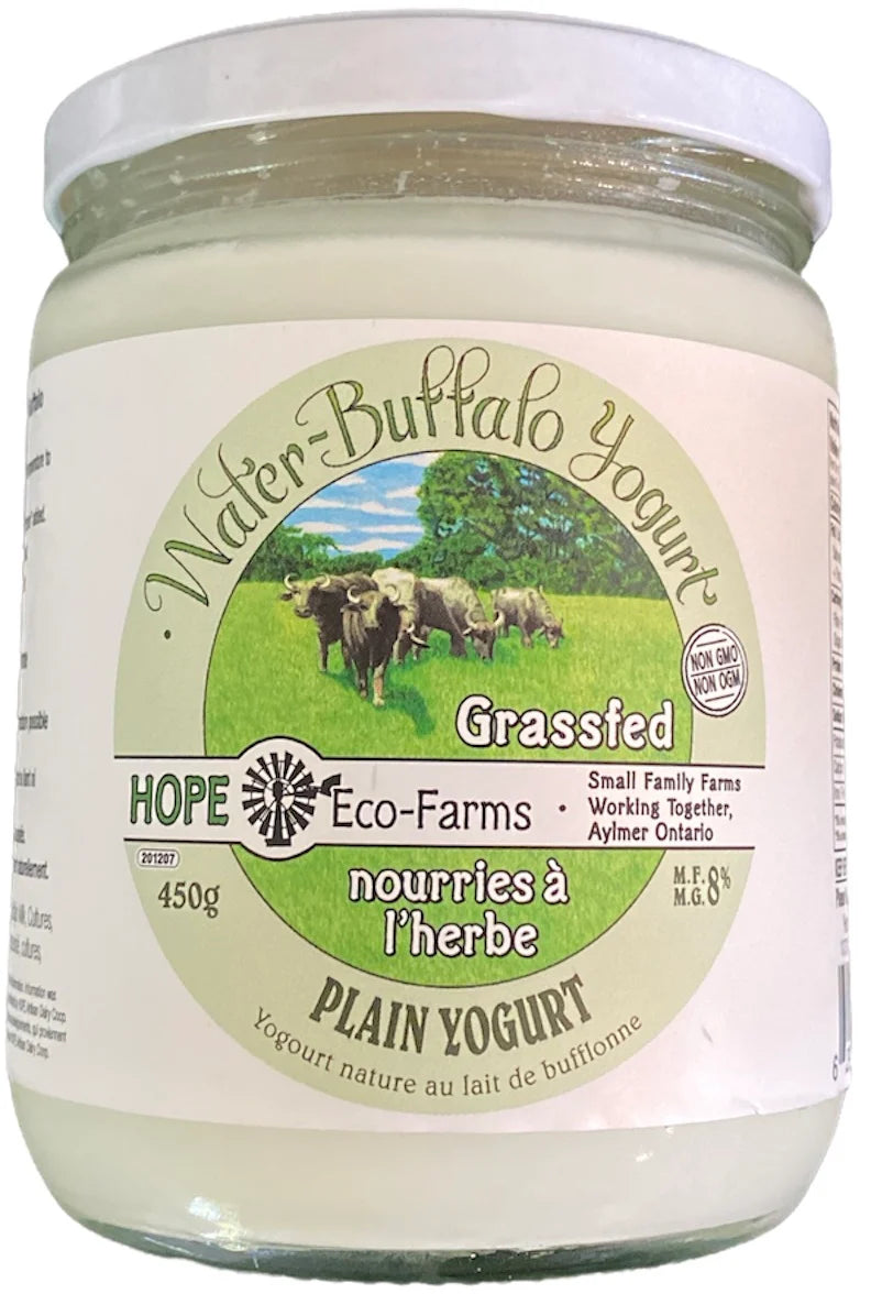 Hope Eco Plain Buffalo Yogurt – Small Scale Farms